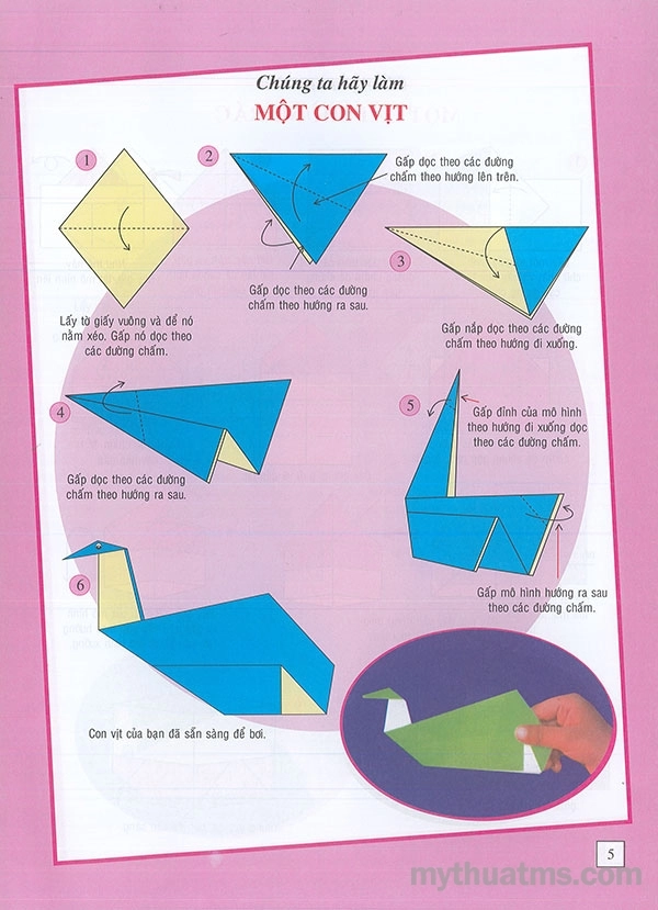 Xếp giấy Origami 7